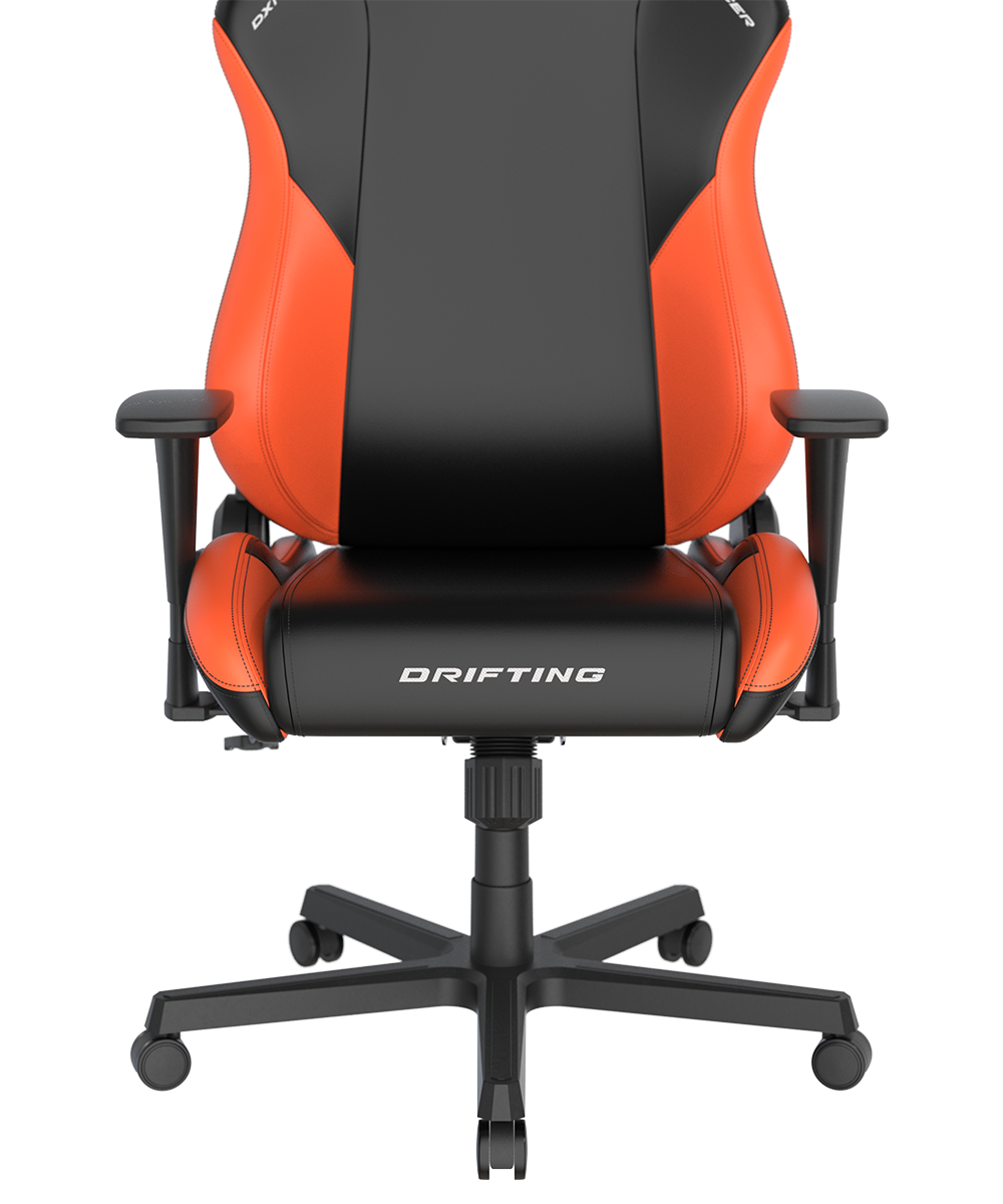 Black Orange Gaming Chair | Regular / L | EPU Leatherette | Drifting ...